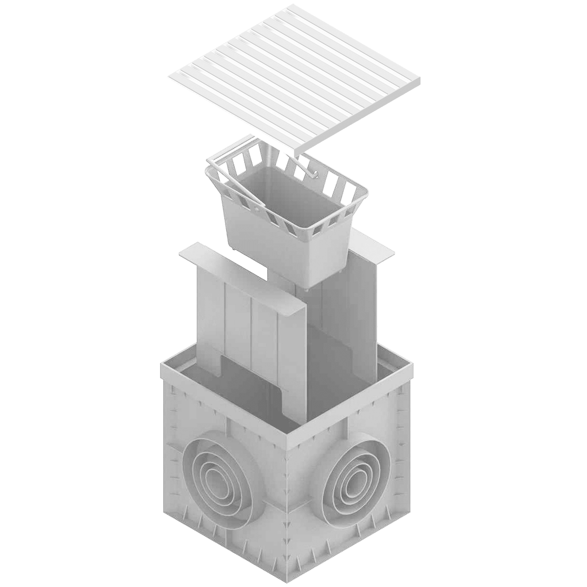 Catch Basin for Drainage – Ideal for Streets, Parking Lots and Their ...