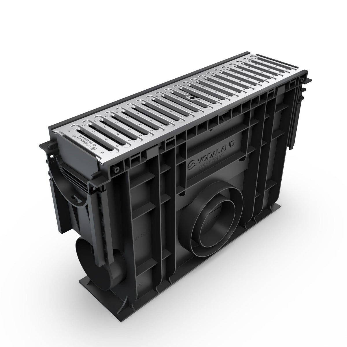 4" Plastic inline sand trap (BASE 100P), galvanized grate, A class buy ...