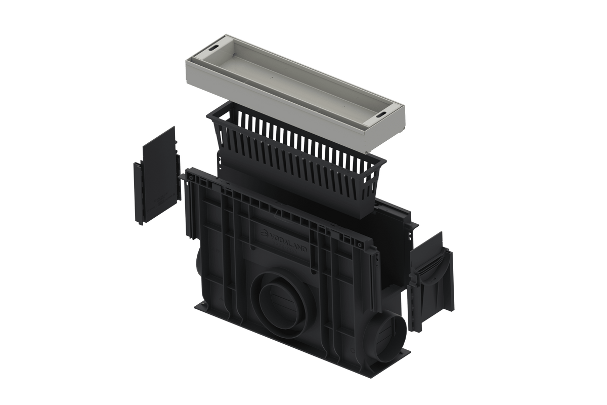 SLOT drain stainless clean-out system buy in Canada | Vodaland Canada