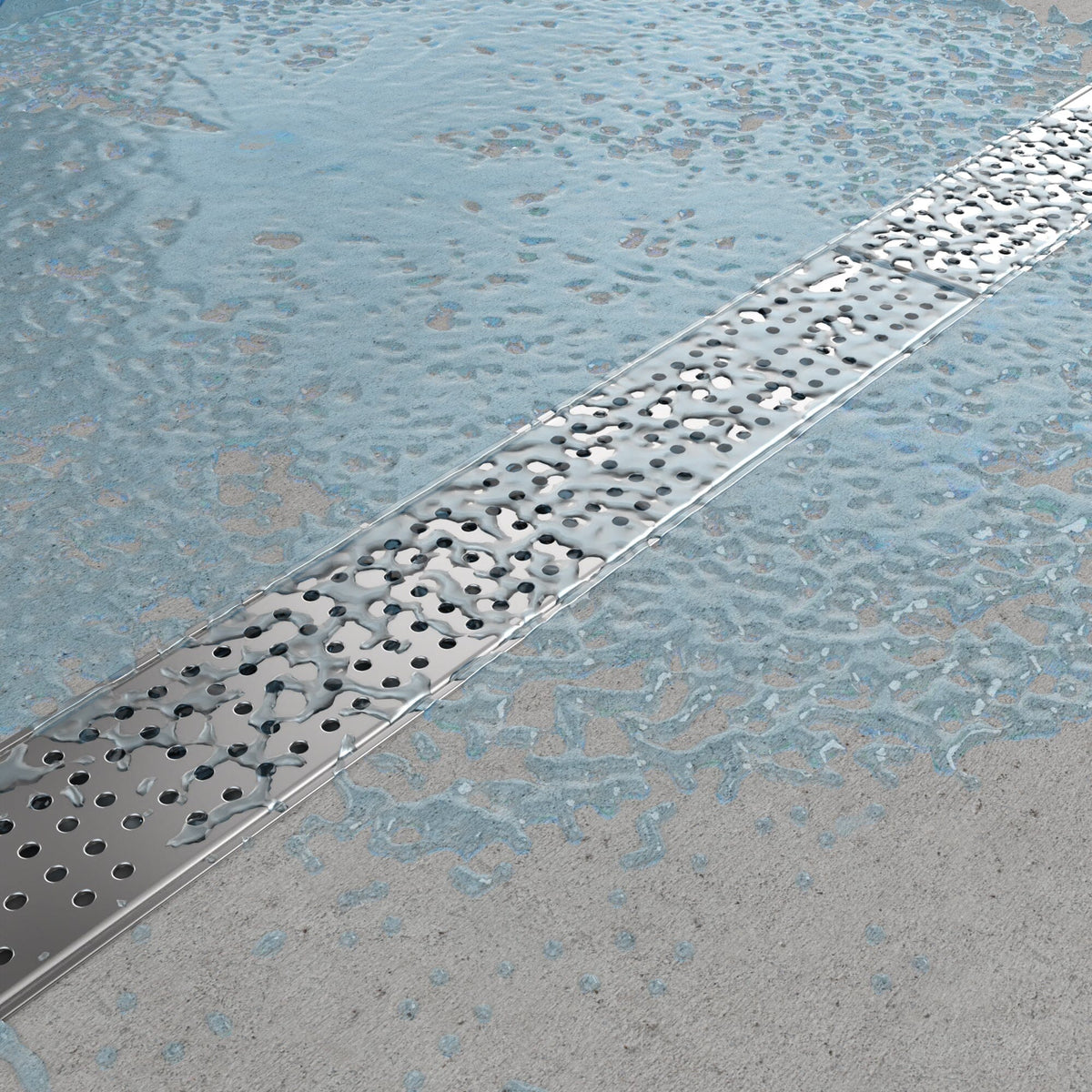 Stainless Balcony & Deck trench drain buy in Canada | Vodaland Canada