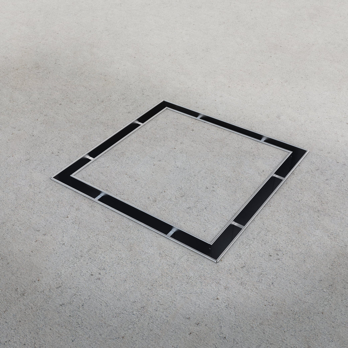 12x12 Plastic catch basin (BASE 300-CBP), stainless fillable slot, C ...