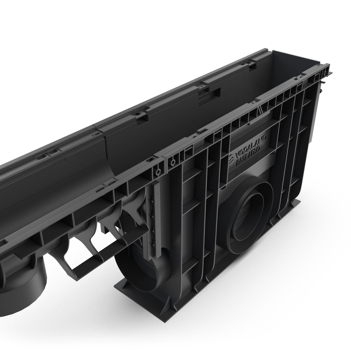 4" Plastic inline sand trap (BASE 100P), stainless grate, A Class buy ...