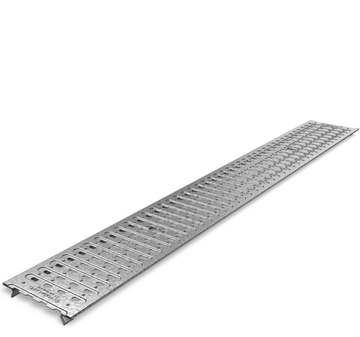 4" Base galvanized steel grate "perforated" (ADA/Heel Proof), A Class ...