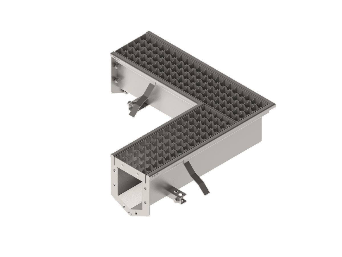 4" STAINLESS steel 90-degree trench drain buy in Canada | Vodaland Canada