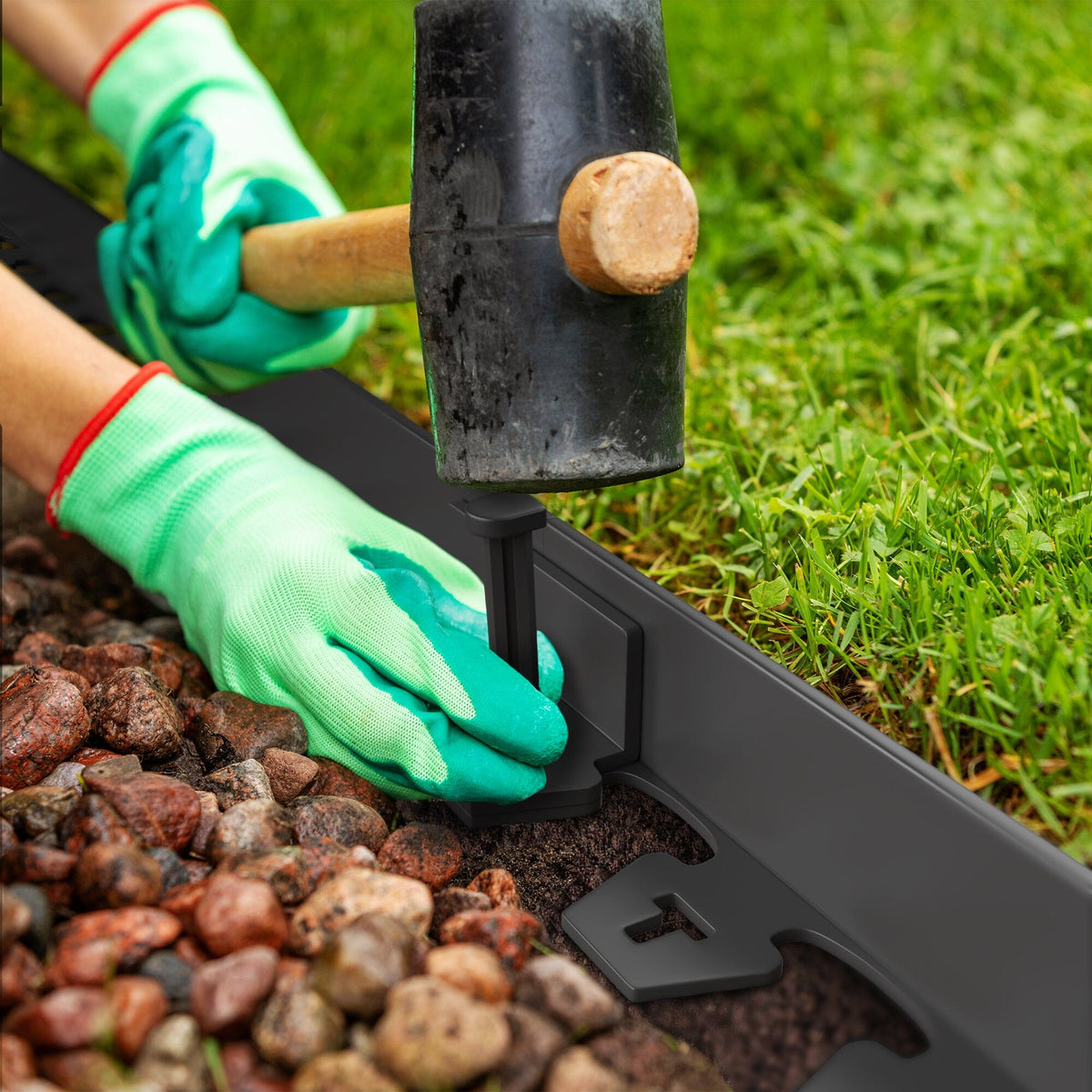 Plastic (No-Dig) Garden Landscape Edging buy in Canada | Vodaland Canada